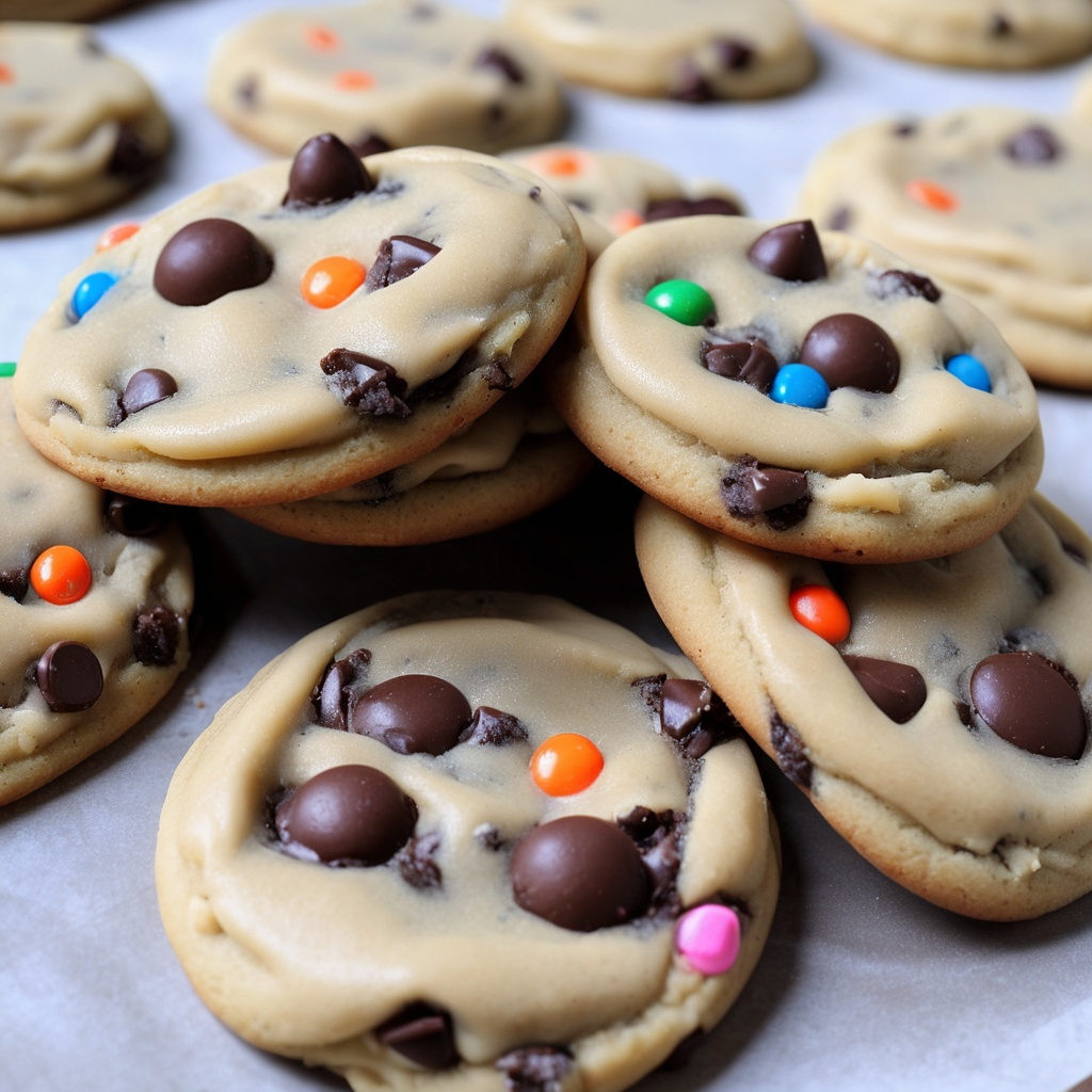 Läckra Cookie Dough Kakor – Recept för Perfekta Mjuka och Fyllda Cookies